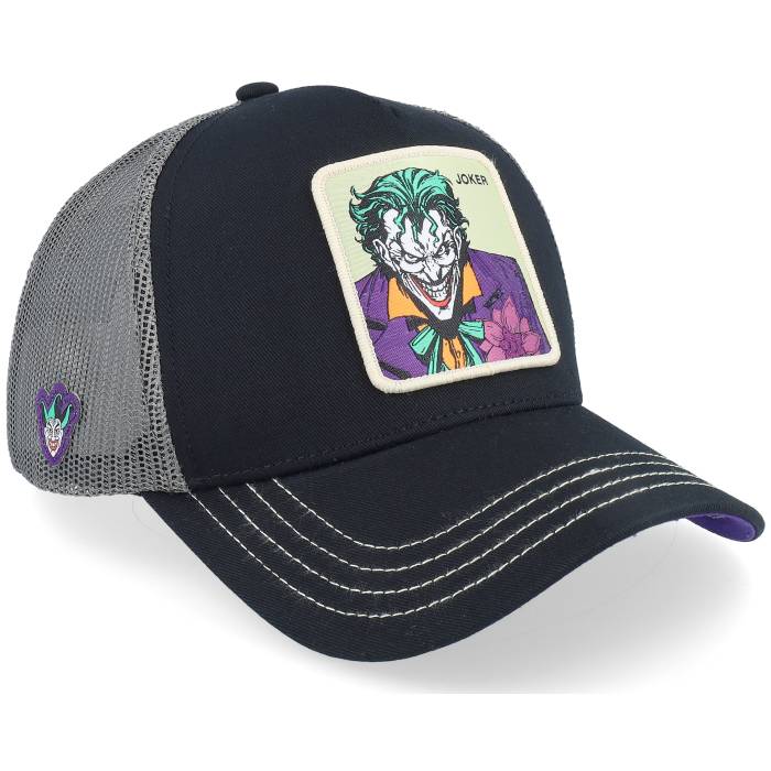 ブランド名Capslab性別Men(メンズ)商品名Dc Comics Joker Black A-Frame Truckerカラー・Black