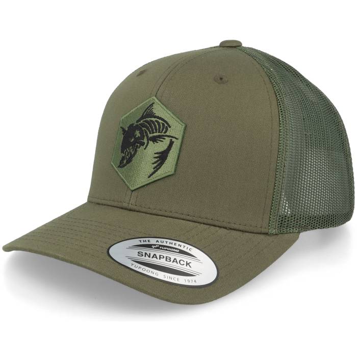 ブランド名Skillfish性別Men(メンズ)商品名Bone Fish Hex Patch Buck Green Truckerカラー・Green