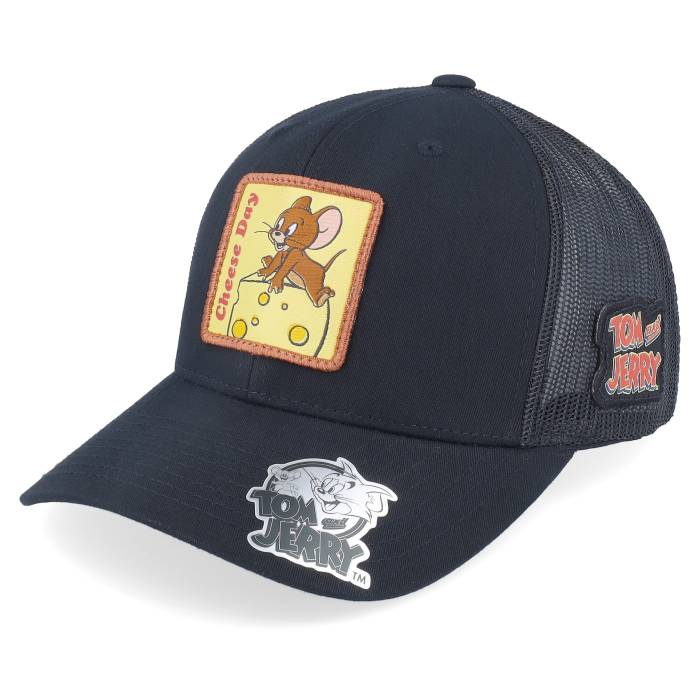 ブランド名Tom & Jerry性別Men(メンズ)商品名Jerry Cheese Day Black Truckerカラー・Black