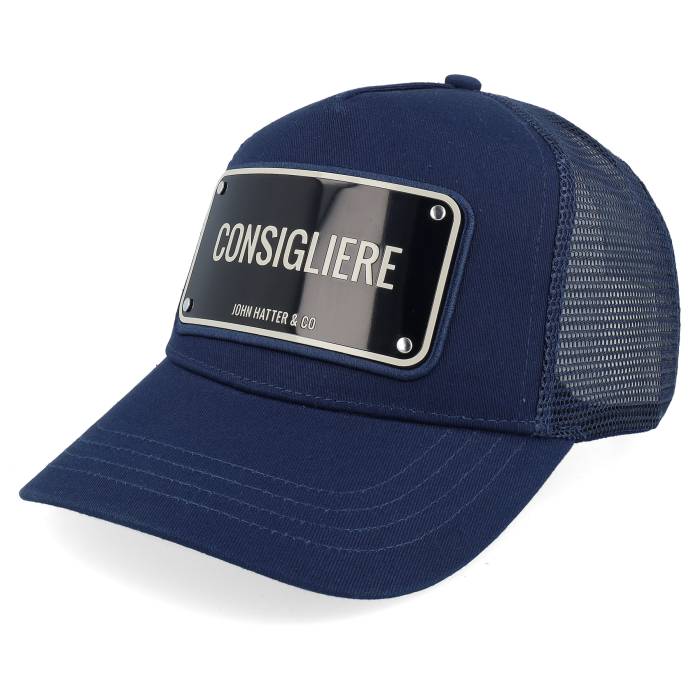 ブランド名John Hatter & Co性別Men(メンズ)商品名Consigliere Navy Aluminium Plate Blue A-Frame Truckerカラー・Blue