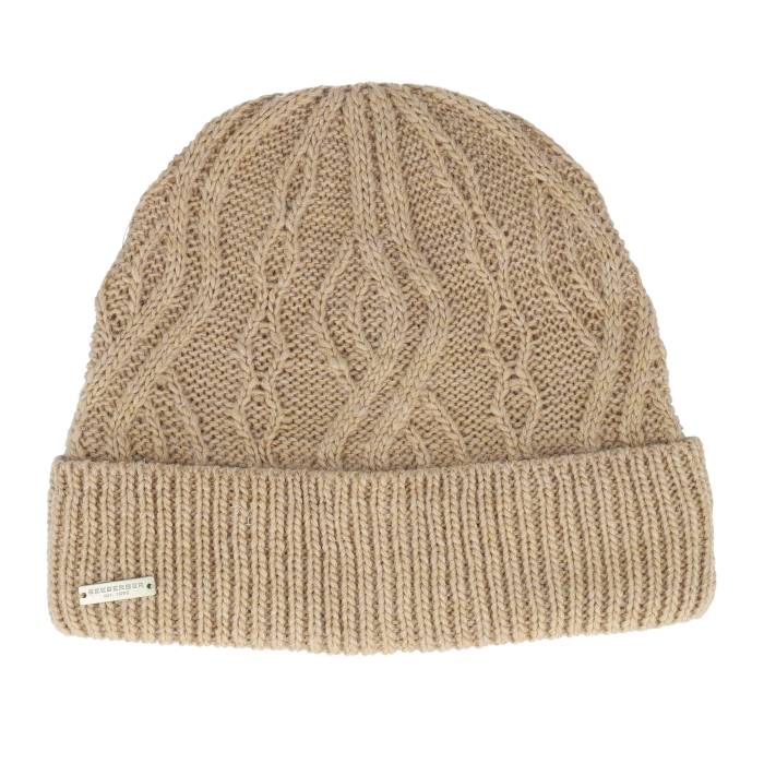 ブランド名Seeberger性別Women(レディース)商品名Knitted Beanie Beige Cuffカラー・Beige
