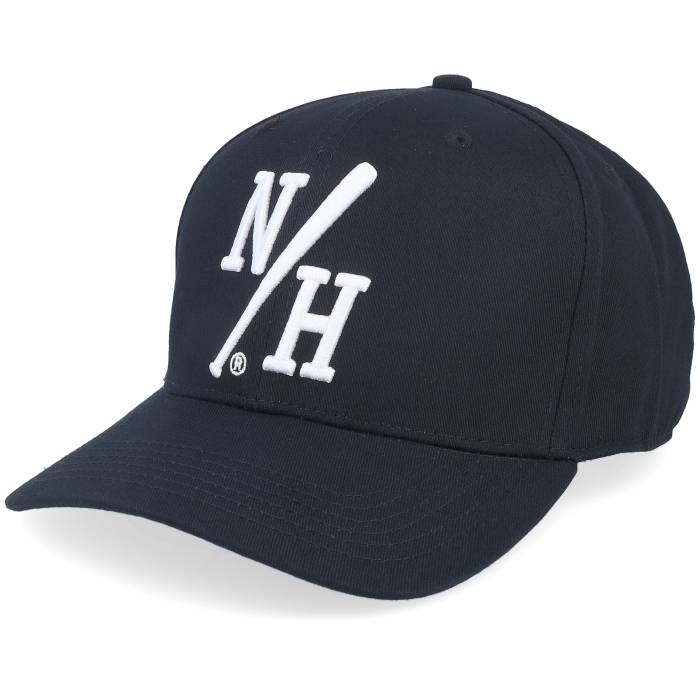 ブランド名Northern Hooligans性別Men(メンズ)商品名Batter Curved Brim Cap Black/White Adjustableカラー・Black