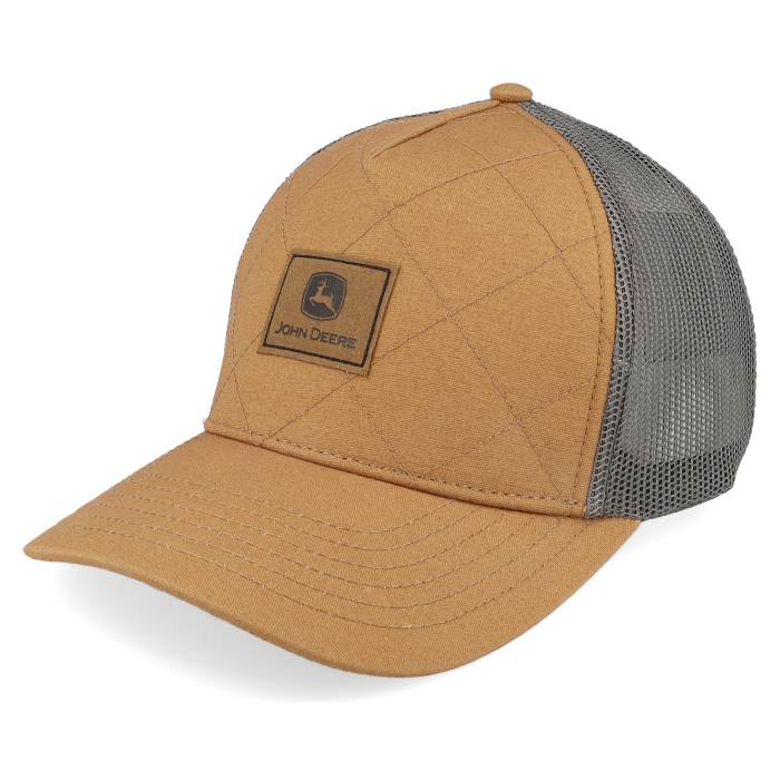 ブランド名John Deere性別Men(メンズ)商品名Quilted Hat Coyote Brown Truckerカラー・Brown