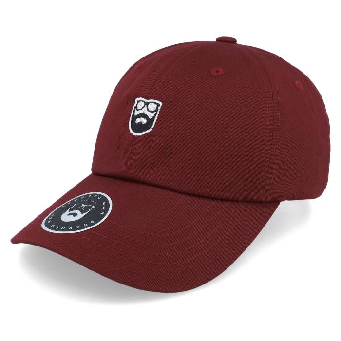 ブランド名Bearded Man性別Men(メンズ)商品名Badge Logo Maroon Dad Capカラー・Red