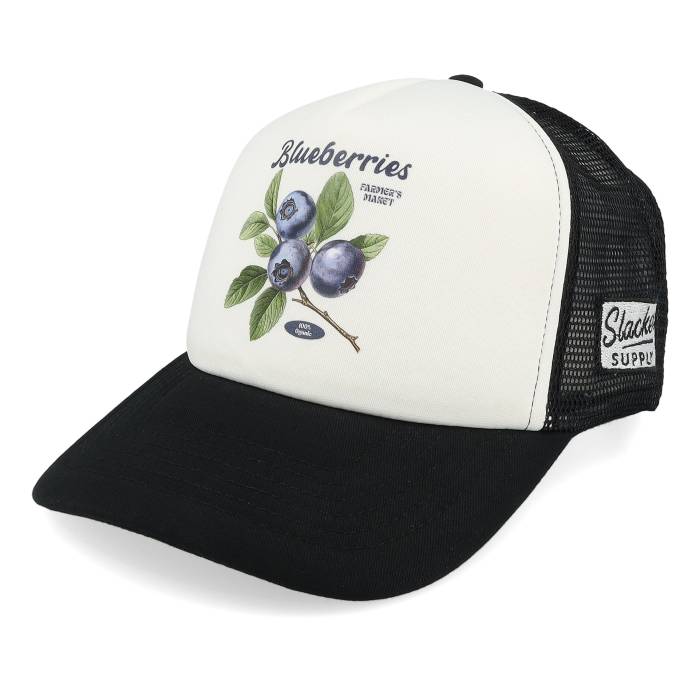 ブランド名Slacker Supply性別Men(メンズ)商品名Blueberries Foam Black/White Vintage Truckerカラー・Black / White