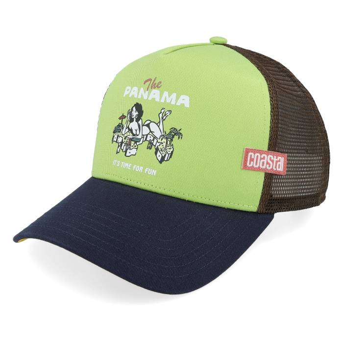 ブランド名Coastal性別Men(メンズ)商品名Hft The Panama Green/Navy/Brown A-Frame Truckerカラー・Green
