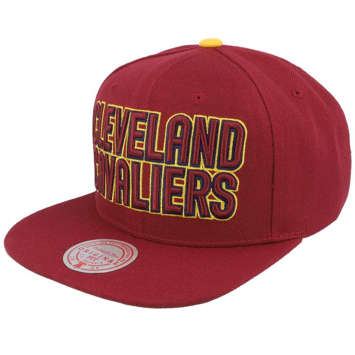 ブランド名Mitchell & Ness性別Men(メンズ)商品名Cleveland Cavaliers 13 Draft Hwc Maroon Snapbackカラー・Red