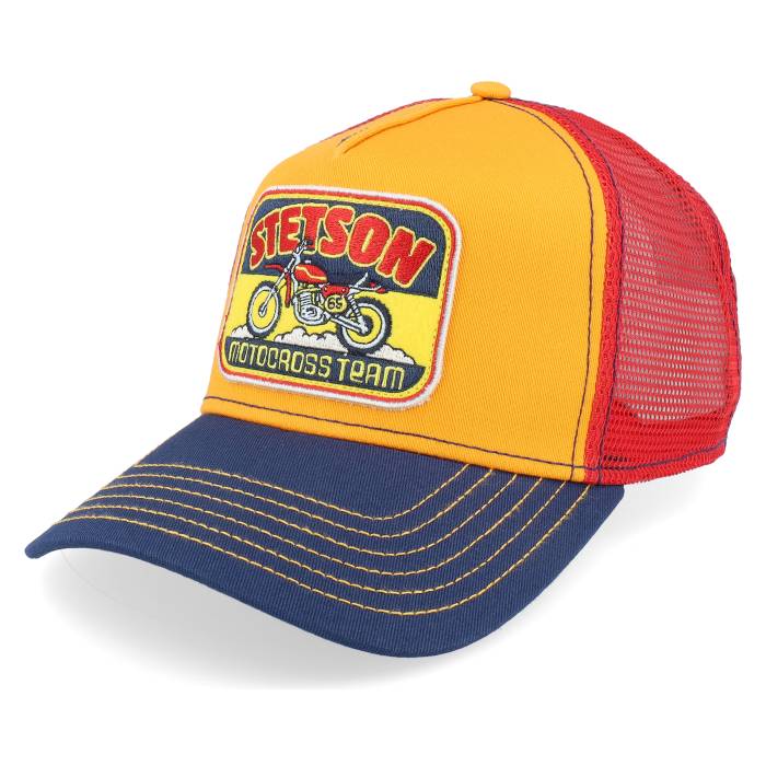 ブランド名Stetson性別Men(メンズ)商品名Motocross Team Navy/Orange Truckerカラー・Yellow