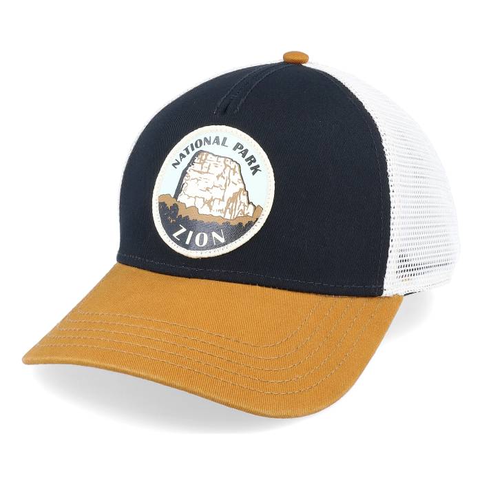 ブランド名American Needle性別Men(メンズ)商品名Zion Valin Ivory/Black/Light Hazel Truckerカラー・Black