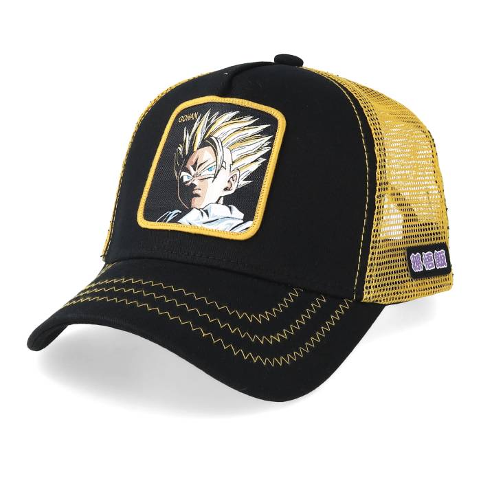ブランド名Capslab性別Men(メンズ)商品名Dragon Ball Gohan Black/Gold Truckerカラー・Black