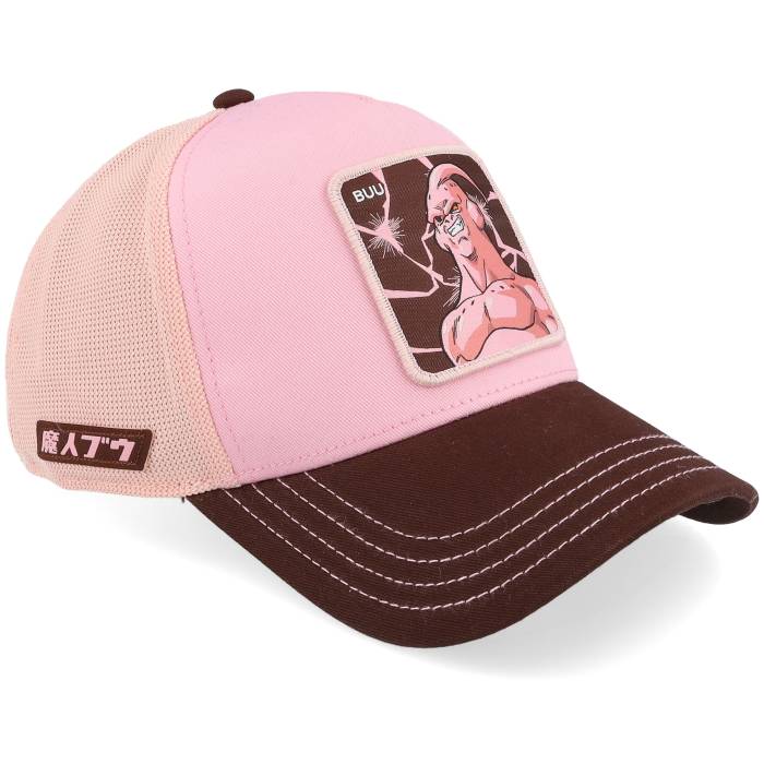 ブランド名Capslab性別Men(メンズ)商品名Dragon Ball Buu Premium Pink/Brown A-Frame Truckerカラー・Pink