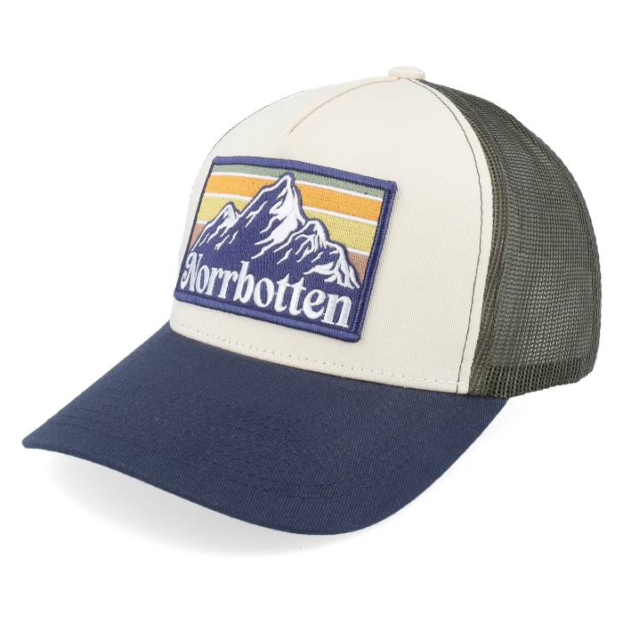 ブランド名Wild Spirit性別Men(メンズ)商品名Swedish Norrbotten Landscape Stone/Olive/Navy A-Frame Truckerカラー・Grey, Blue, Green