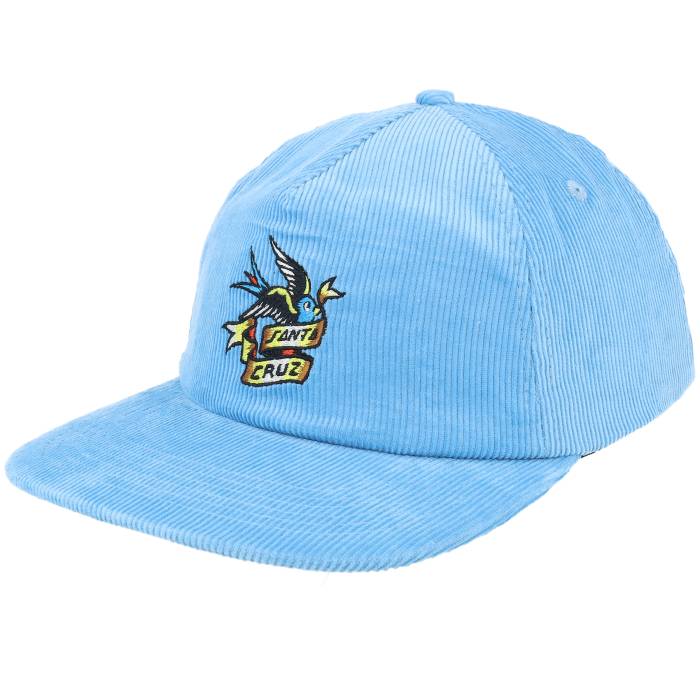 ブランド名Santa Cruz性別Men(メンズ)商品名Sommer Sparrow Crystal Blue Corduroy Snapbackカラー・Blue