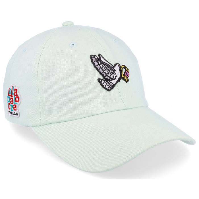 ブランド名Hatstore性別Men(メンズ)商品名Lollapalooza Stockholm Peace Dove Mint Dad Capカラー・Green