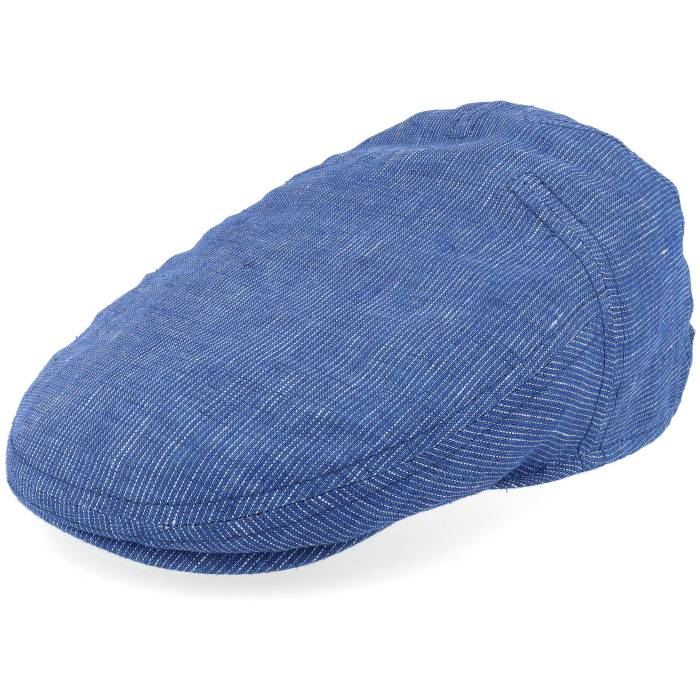 ブランド名Stetson性別Men(メンズ)商品名Driver Cap Linen Blue With White Stripe Flat Capカラー・Blue