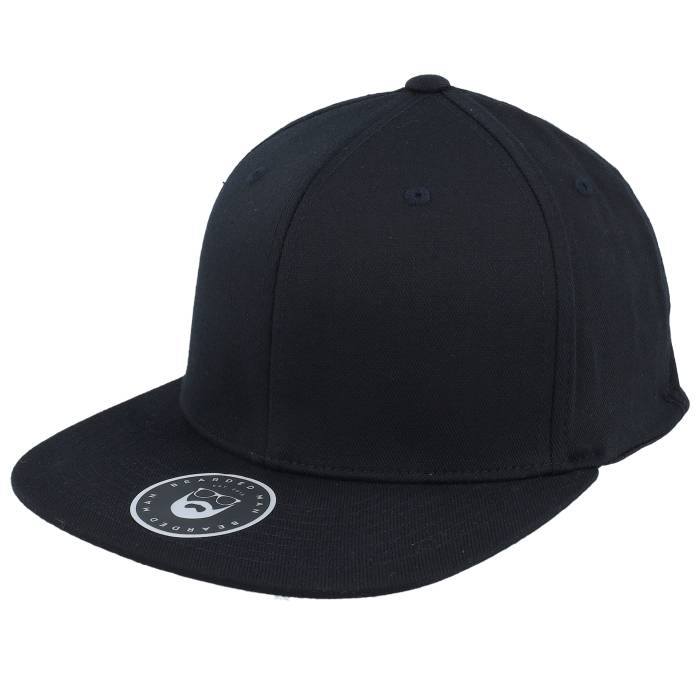 ブランド名Bearded Man性別Men(メンズ)商品名Badge Logo Back Black Flat Brim Fittedカラー・Black
