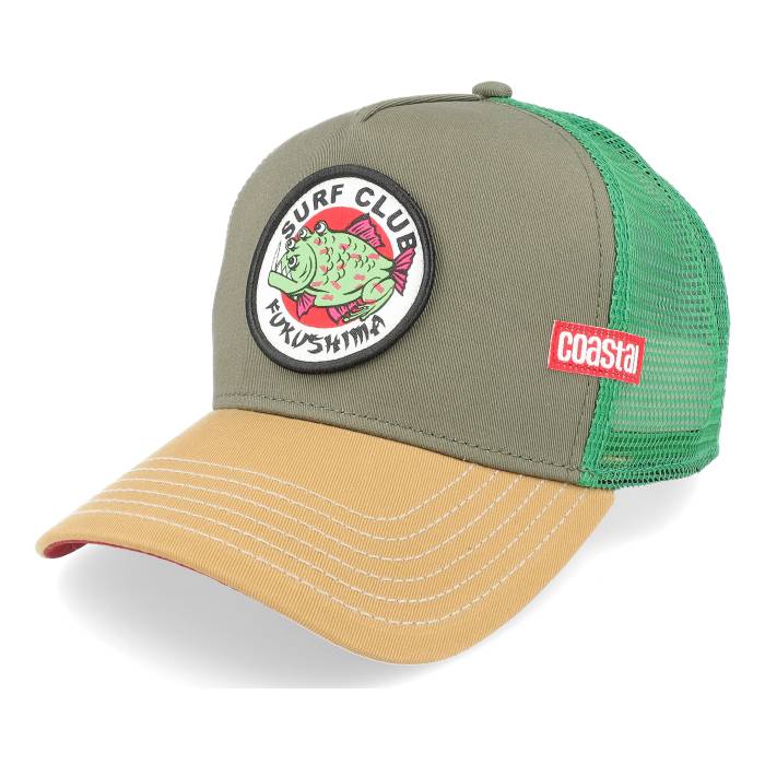 ブランド名Coastal性別Men(メンズ)商品名Fukushima Olive/Wheat/Green Truckerカラー・Green