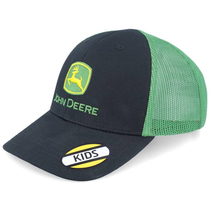 ブランド名John Deere性別Kids(ジュニア キッズ)商品名Kids Black/Green Truckerカラー・Black