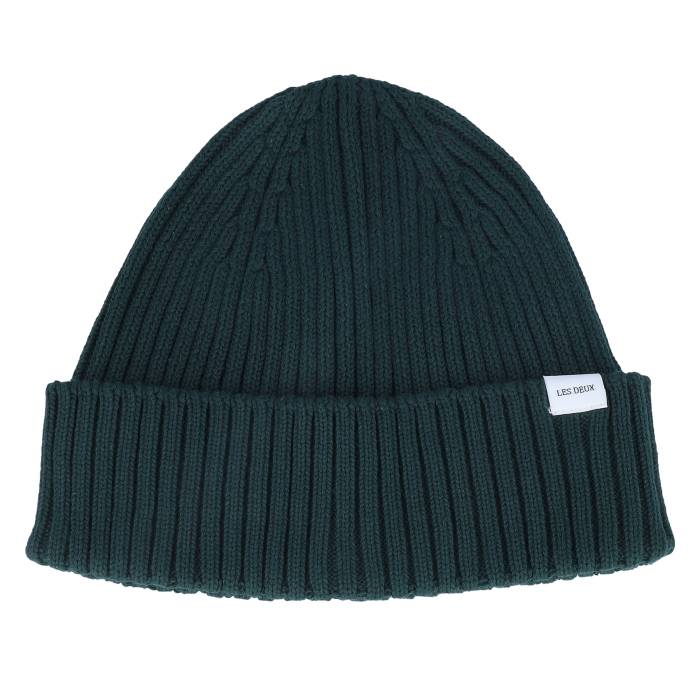 ブランド名Les Deux性別Men(メンズ)商品名Walter Cotton Rib Beanie Pine Greenカラー・Green