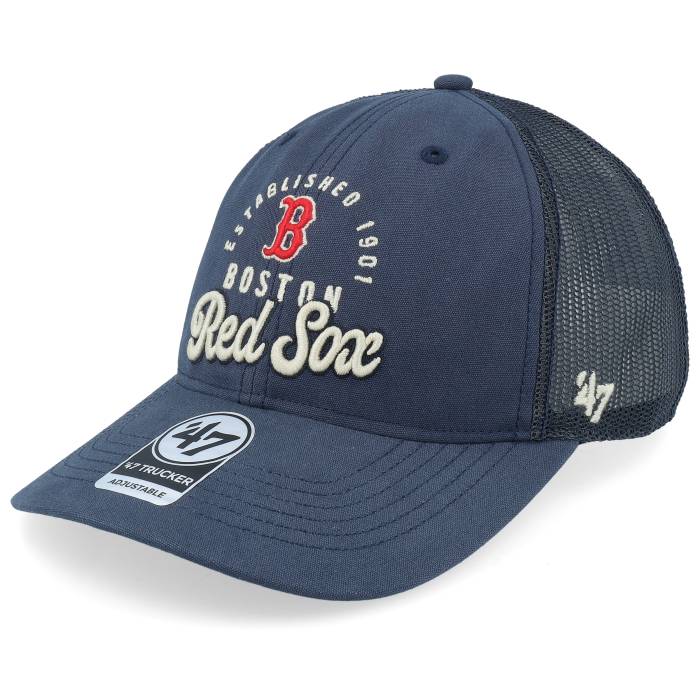 ブランド名47 Brand性別Men(メンズ)商品名Boston Red Sox Pitstop Rf Vintage Black Truckerカラー・Blue
