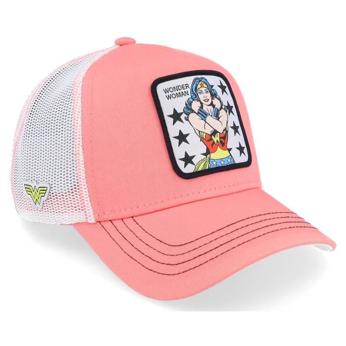 ブランド名Capslab性別Men(メンズ)商品名Dc Comics Wonder Woman Pink/White Truckerカラー・Pink
