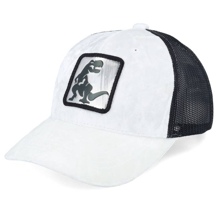 ブランド名Calza Pennello性別Kids(ジュニア キッズ)商品名Kids Dino Silver Patch Velvet White/Black Truckerカラー・White