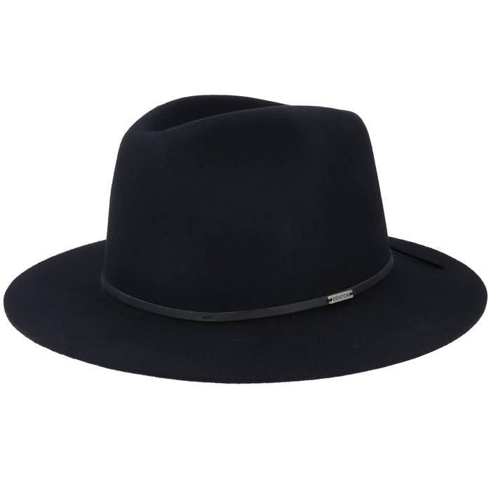 ブランド名Brixton性別Men(メンズ)商品名Wesley Black Fedoraカラー・Black