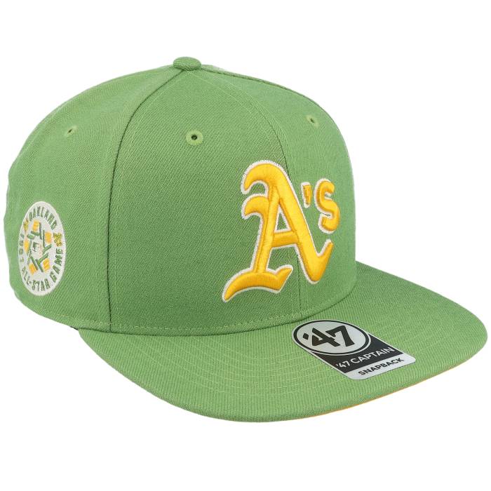 ブランド名47 Brand性別Men(メンズ)商品名Oakland Athletics Mlb Sure Shot Under 47 Captain Green Snapbackカラー・Green