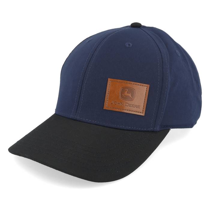 ブランド名John Deere性別Men(メンズ)商品名Faux Leather Patch Navy/Black Adjustableカラー・Blue