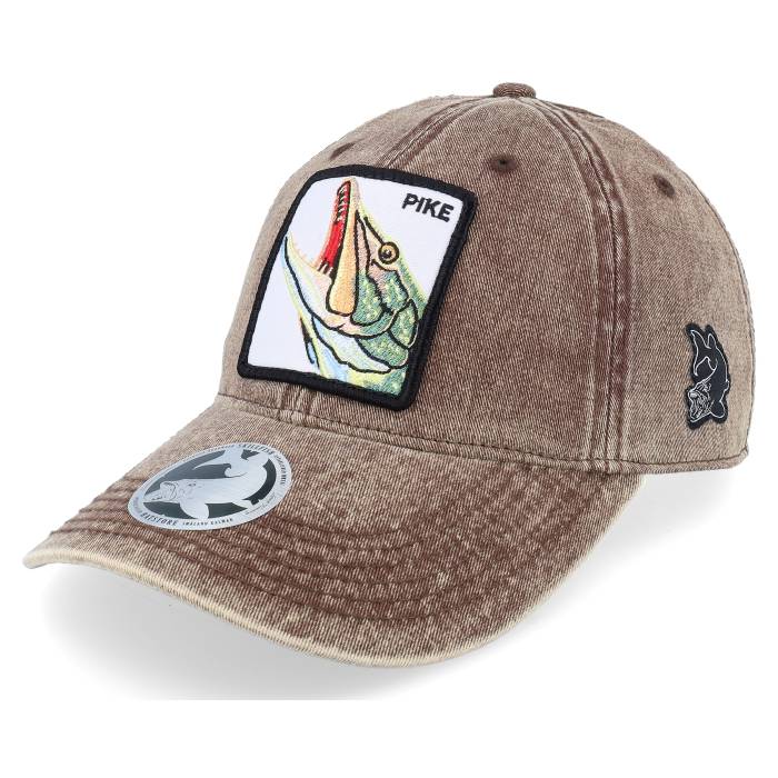 ブランド名Skillfish性別Men(メンズ)商品名Pike Pro Fishing 382 Snow Washed Brown Dad Capカラー・Brown