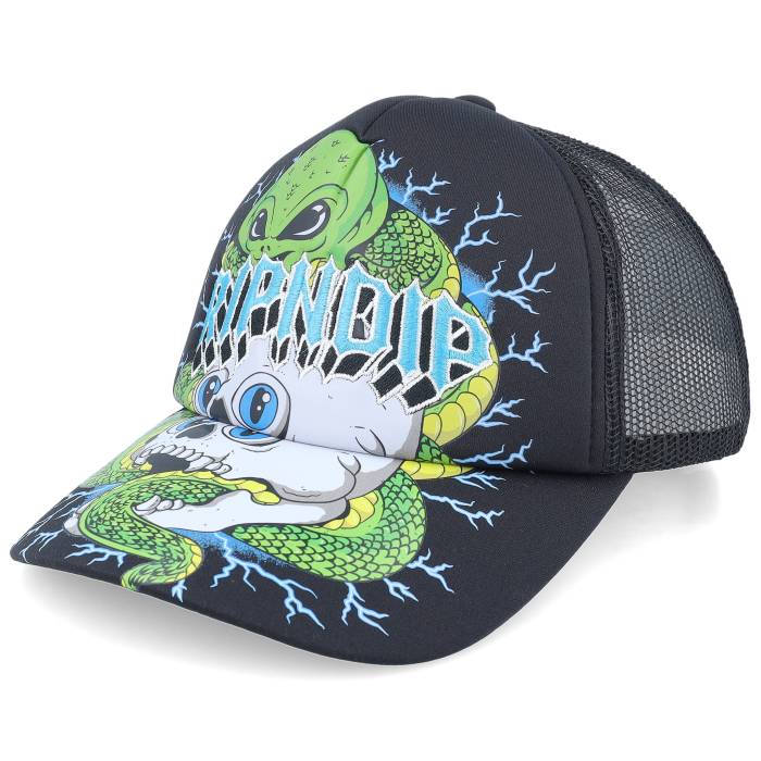 ブランド名Ripndip性別Men(メンズ)商品名Skull &amp; Bones Hat Black Truckerカラー・Black