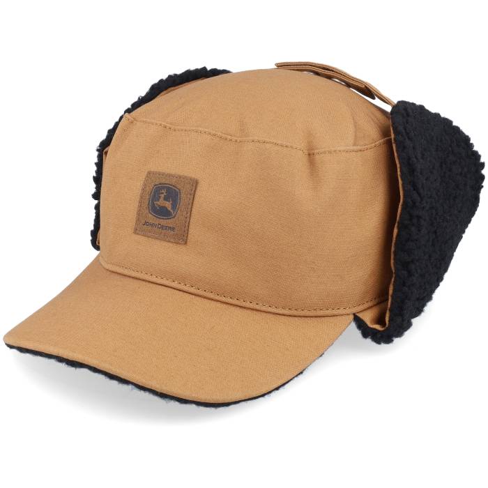 ブランド名John Deere性別Men(メンズ)商品名Cotton/Faux Fur Lining Hat Coyote Brown Earflapカラー・Beige