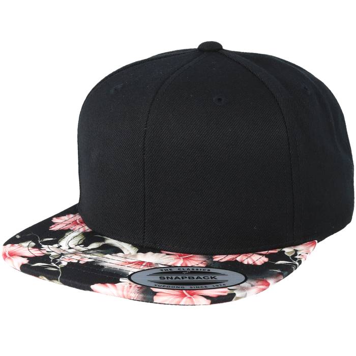 ブランド名Yupoong性別Men(メンズ)商品名Floral Red Black Snapbackカラー・Black