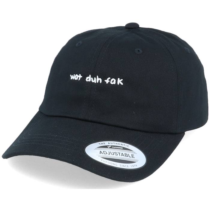 ブランド名Hatstore性別Men(メンズ)商品名X Kevin Bang - Wat Duh Fak Black Dad Capカラー・Black