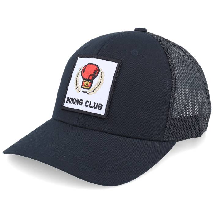 ブランド名Bearded Man性別Men(メンズ)商品名Boxing Club Logo Black Truckerカラー・Black