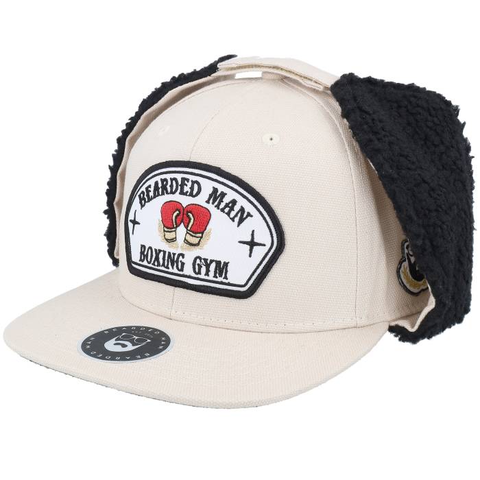 ブランド名Bearded Man性別Men(メンズ)商品名Bearded Boxing Gym Canvas Beige/Black Earflapカラー・Beige