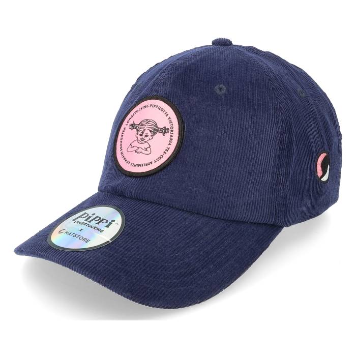 ブランド名Pippi Longstocking性別Men(メンズ)商品名Pippilotta Navy/Pink Corduroy Dad Capカラー・Blue