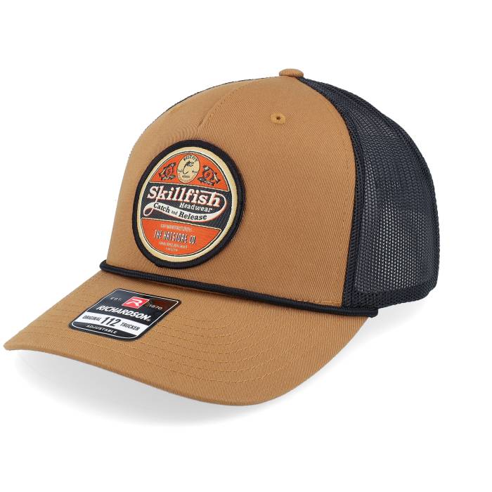 ブランド名Skillfish性別Men(メンズ)商品名Retro Fishing Logo Split Caramel/Black/Black Rope Truckerカラー・Beige