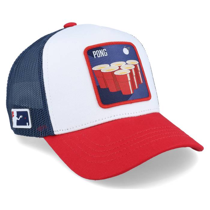 ブランド名Capslab性別Men(メンズ)商品名Cocktails Beer Pong White/Blue/Red Truckerカラー・White