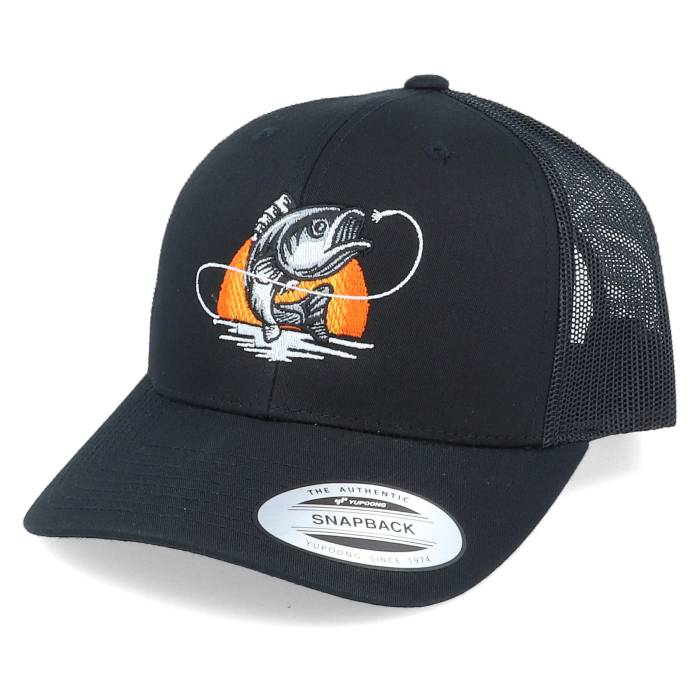 ブランド名Skillfish性別Men(メンズ)商品名Sunset Fish Logo Black Truckerカラー・Black