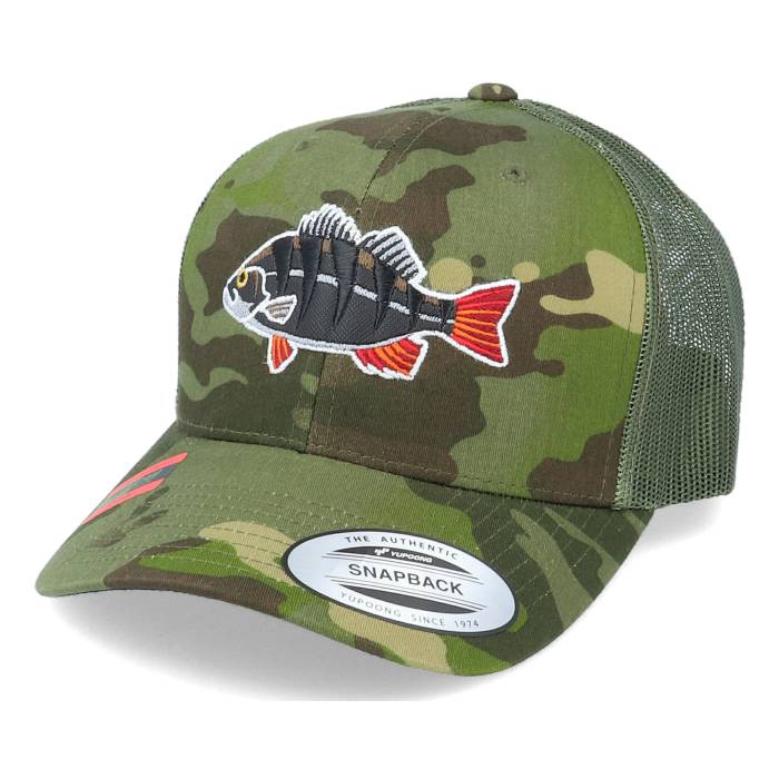 ブランド名Skillfish性別Men(メンズ)商品名Perch Black Applique Tropical Camo Trucker