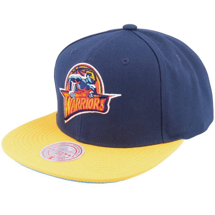 ブランド名Mitchell & Ness性別Men(メンズ)商品名Golden State Warriors Core Basic Navy/Gold Snapbackカラー・Blue