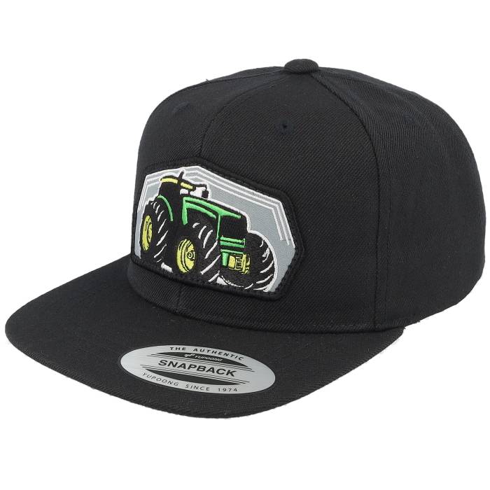 ブランド名Kiddo Cap性別Kids(ジュニア キッズ)商品名Kids Big Tractor Grey Patch Black Snapbackカラー・Black
