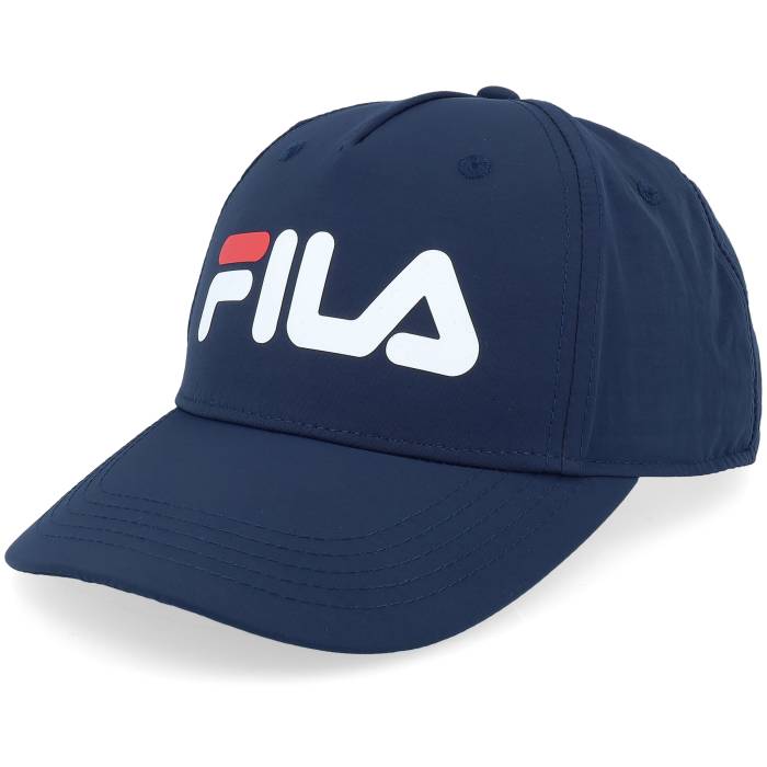 ブランド名Fila性別Kids(ジュニア キッズ)商品名Kids Funza 5 Panel Print Linear Logo Black Iris A-Frame Adjustableカラー・Blue