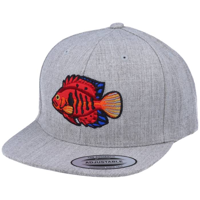 ブランド名Kiddo Cap性別Kids(ジュニア キッズ)商品名Kids Flame Angel Fish Heather Grey Snapbackカラー・Grey