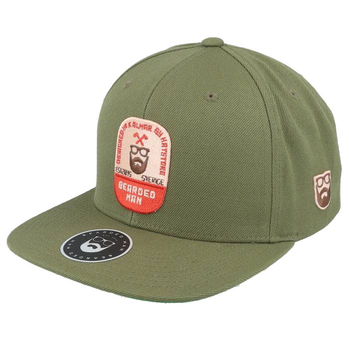 ブランド名Bearded Man性別Men(メンズ)商品名Beard Label Patch Olive Snapbackカラー・Green