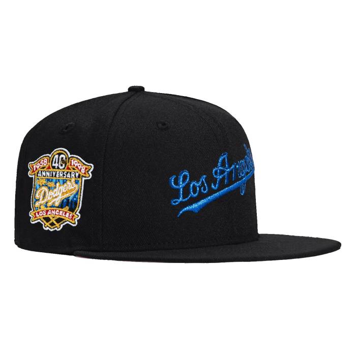 ブランド名New Era性別Men(メンズ)商品名Los Angeles Dodgers 40Th Anniversary Patch Script Hatカラー・Black/Royal