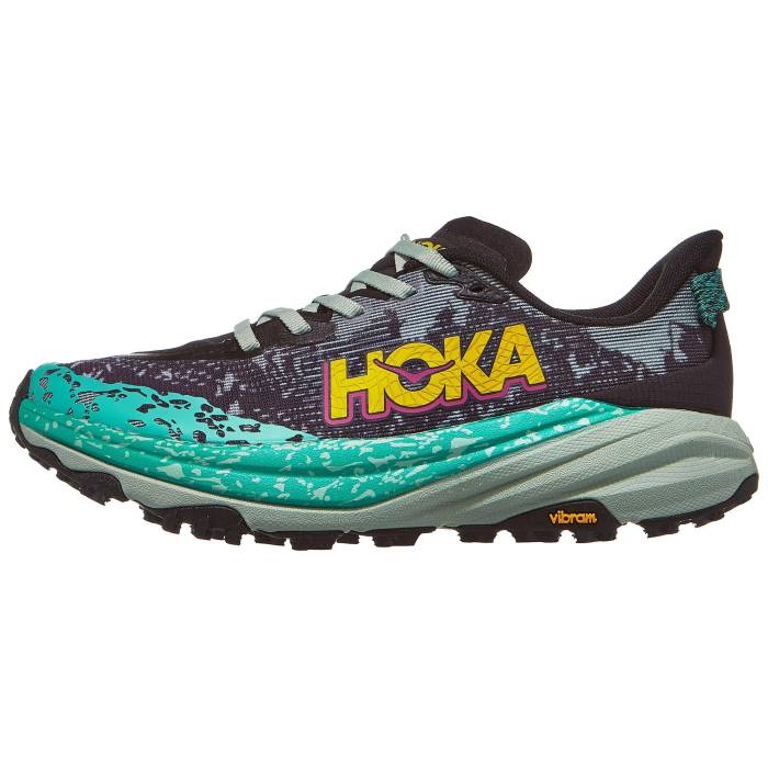 ブランド名Hoka性別Women(レディース)商品名Speedgoat 6カラー・Black/Aloe Vera