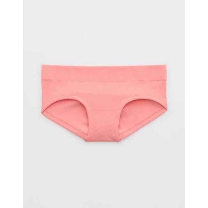 ブランド名American Eagle Aerie性別Women(レディース)商品名Superchill Seamless Boybrief Underwearカラー・Strawberry Mist