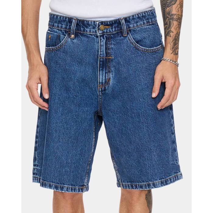 ブランド名Thrills性別Mens(メンズ)商品名Mens Mid Slacker Relaxed Long Denim Shortsカラー・Deep Vintage Blue